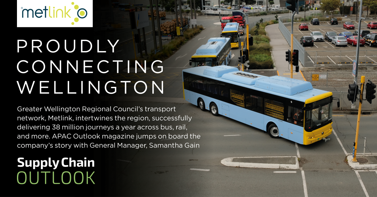 Metlink : Proudly Connecting Wellington | Supply Chain Outlook